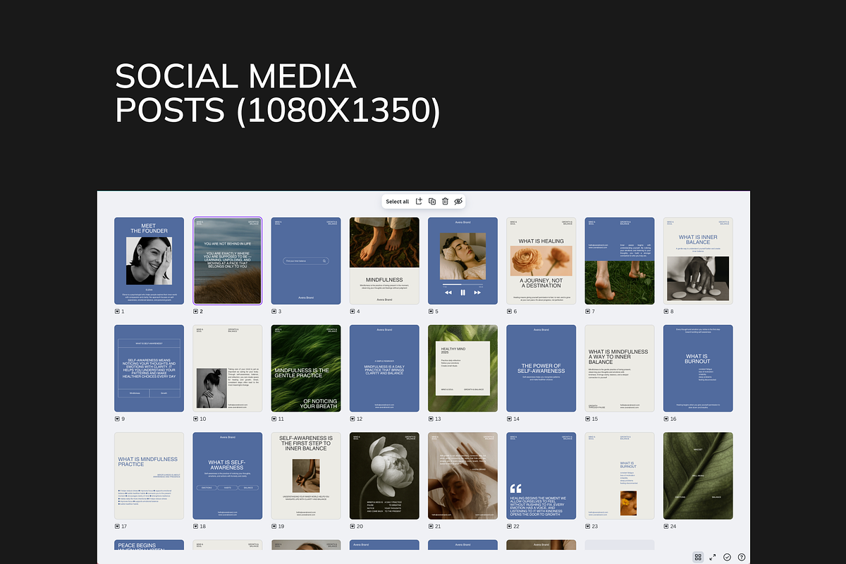 60 Social Media Templates