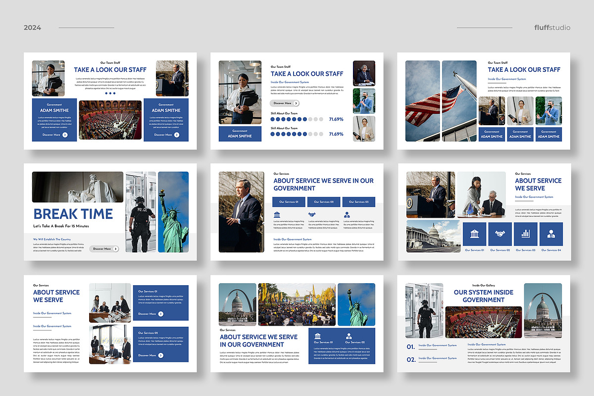 Government Powerpoint Template