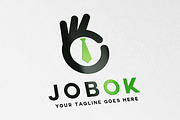 Job OK Logo, a Branding & Logo Template by WheelieMonkey