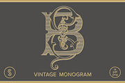 BE Monogram EB Monogram, an Illustration by Shuler Studio | Creative Market