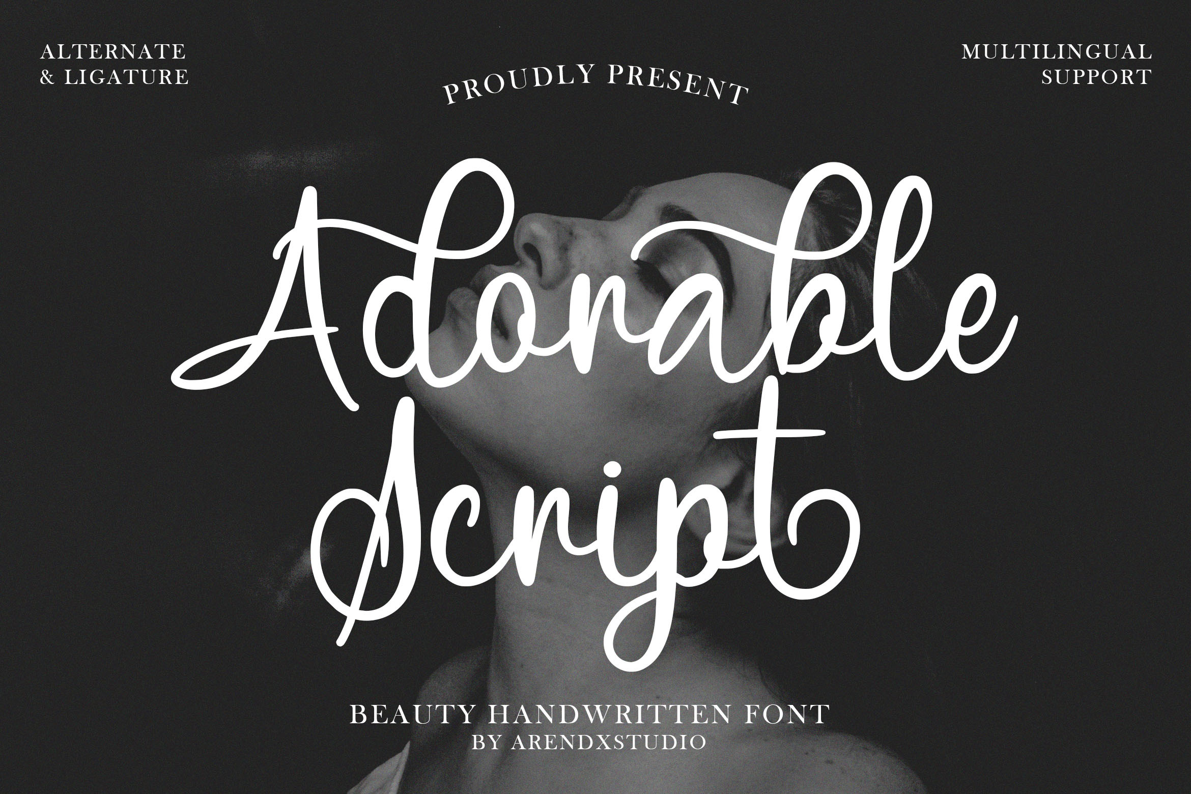 Adorable Script - Handwritten Monoll, a Script Font by Arendxstudio ...