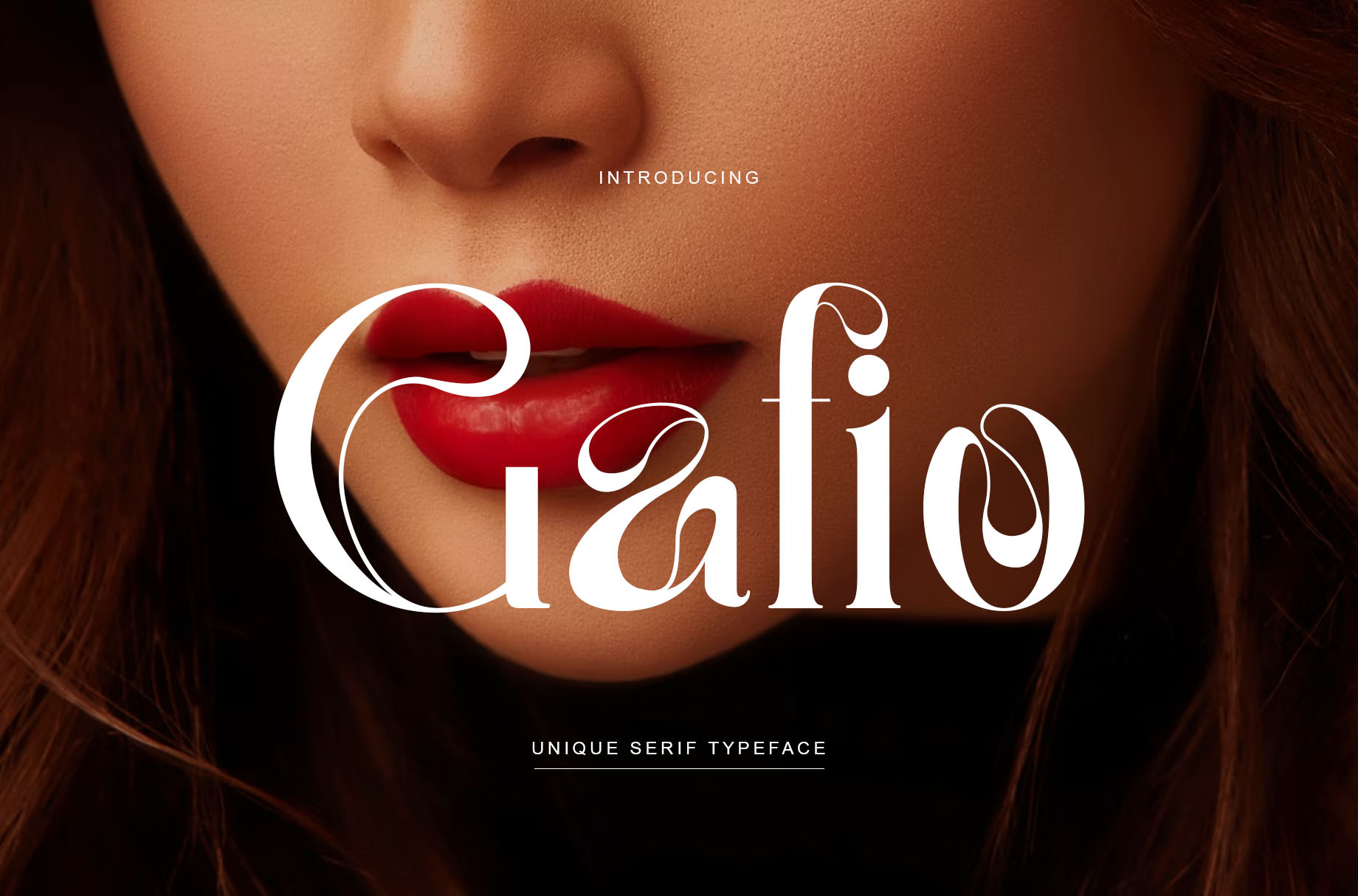 Gafio Unique Serif Typeface, a Serif Font by yaqublekker