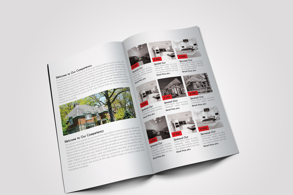 12 Pages Bi Fold Brochure Catalog, a Brochure Template by Business Flyers