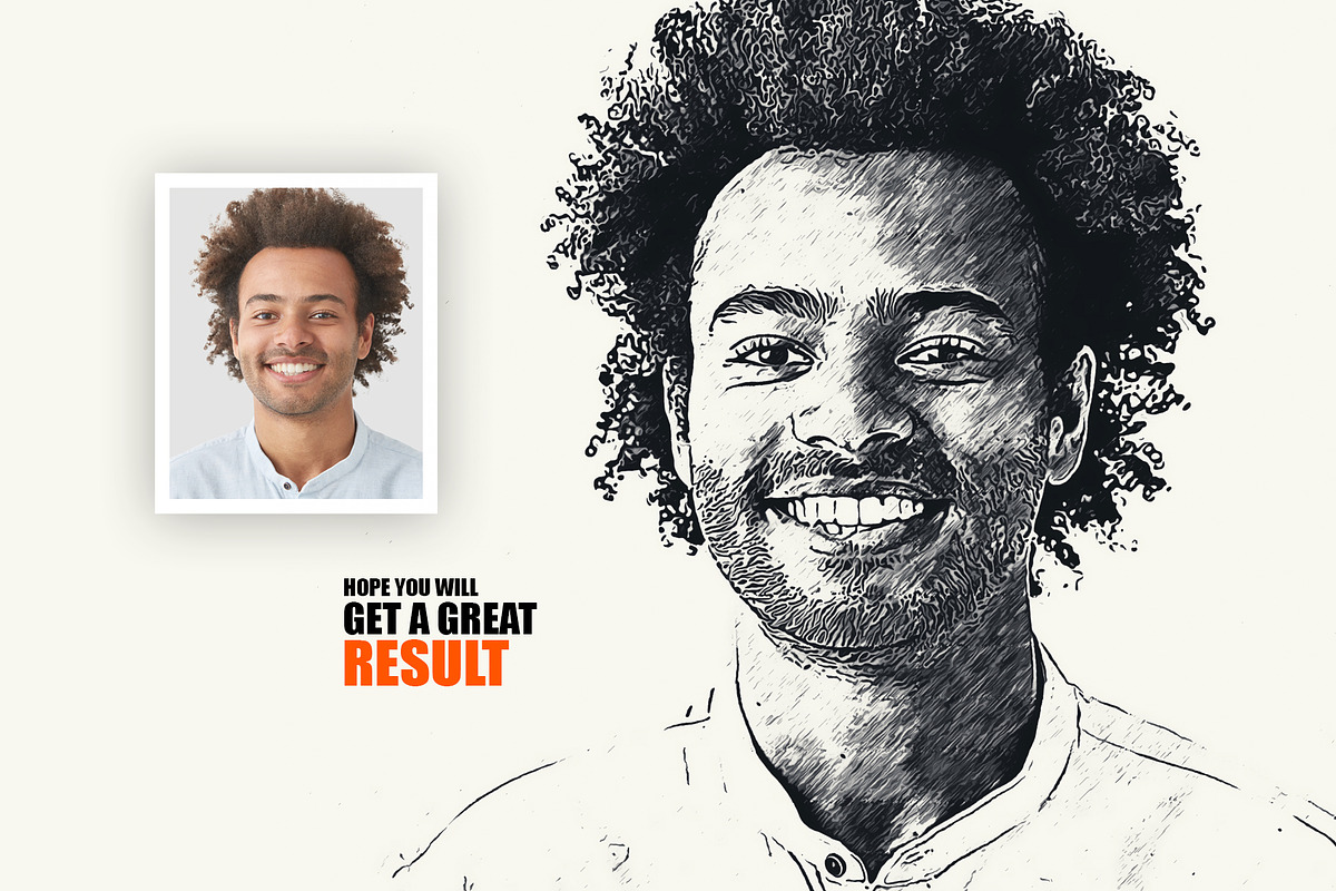 Oily Vector Scratch Photo Effect, an Action Add-On by DesignCave