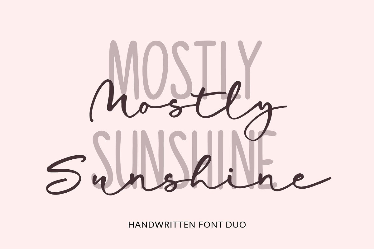 Pretty Script Font Bundle, a Script Font by theinkaffair