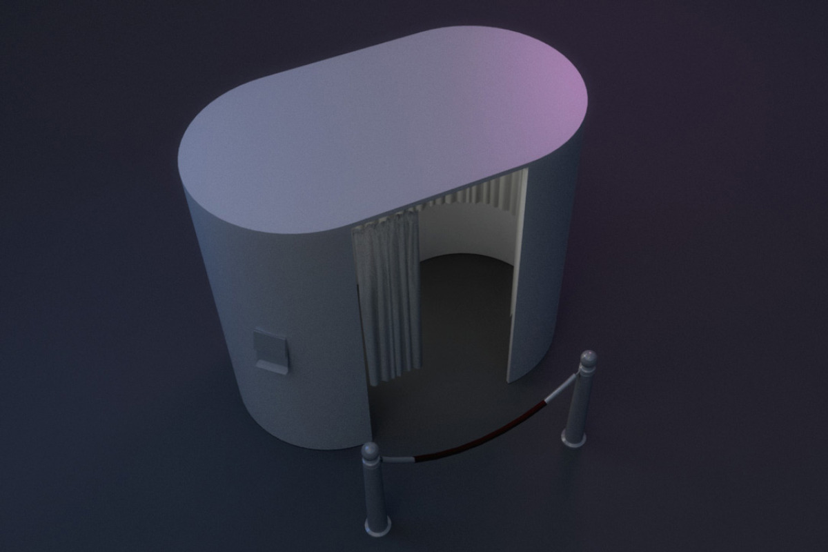 Photo Booth, an Object 3D Model by RivermillStudios
