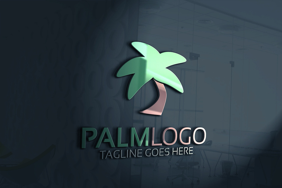 Palm Logo, a Branding & Logo Template by Josuf Media