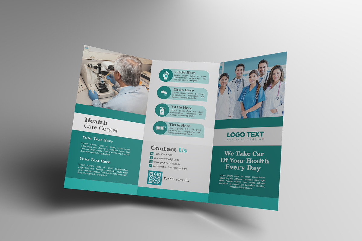 Medical Trifold Brochure Design, a Brochure Template by MRI STUDIO ...