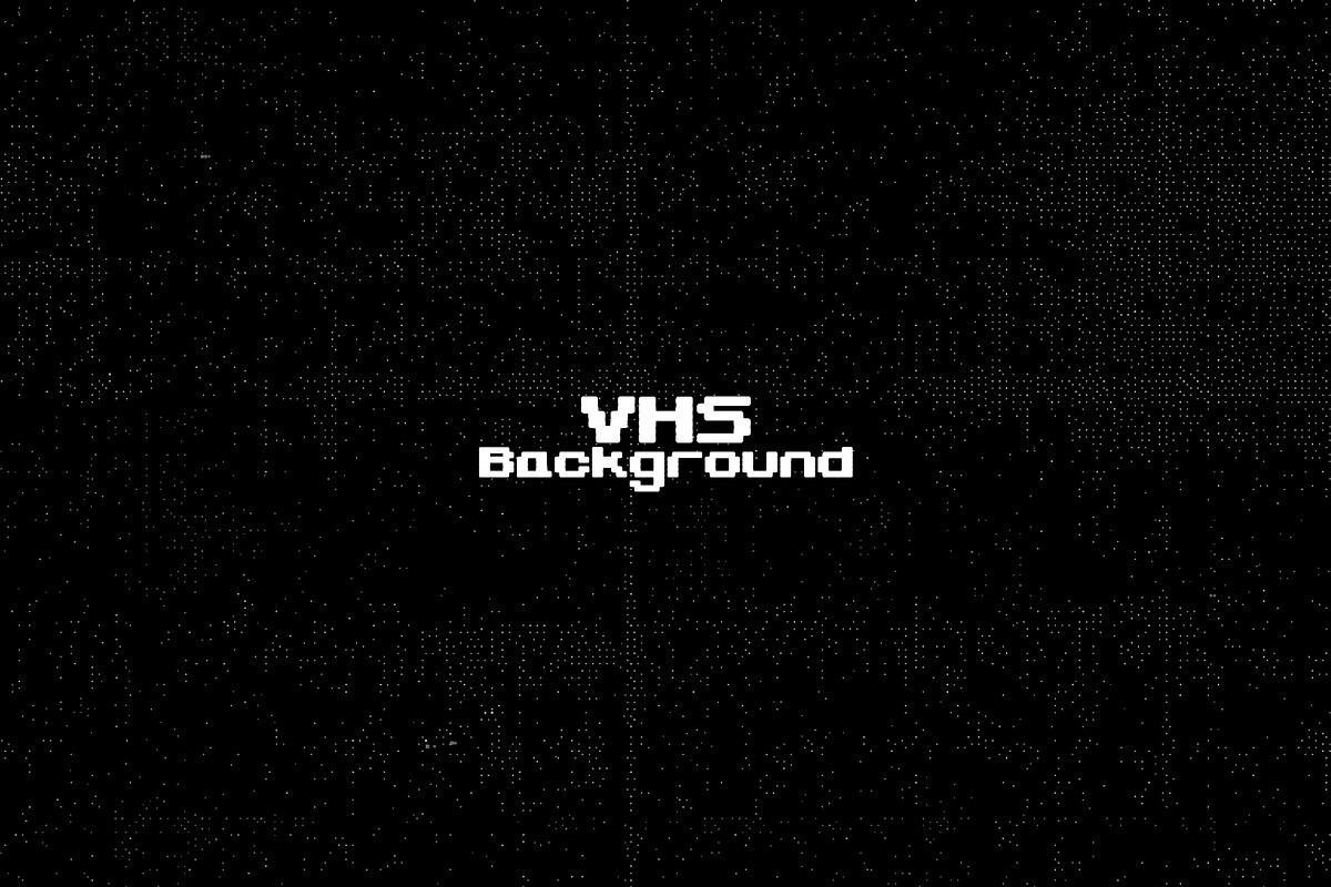 Analog tv VHS glitch texture