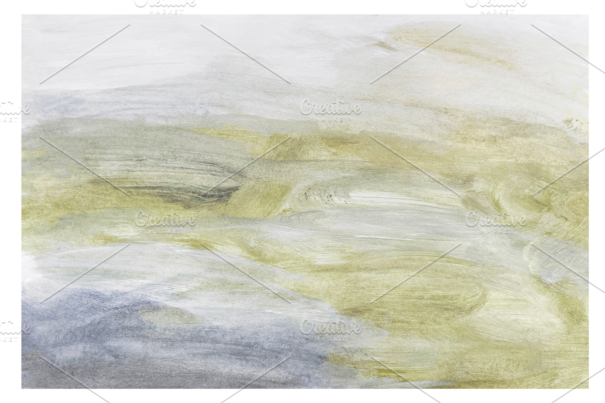 Modern nature landscape artwork