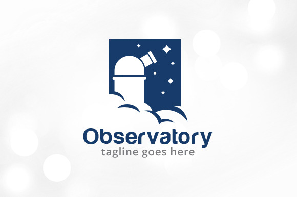 Observatory Logo Template Design, a Branding & Logo Template by ...