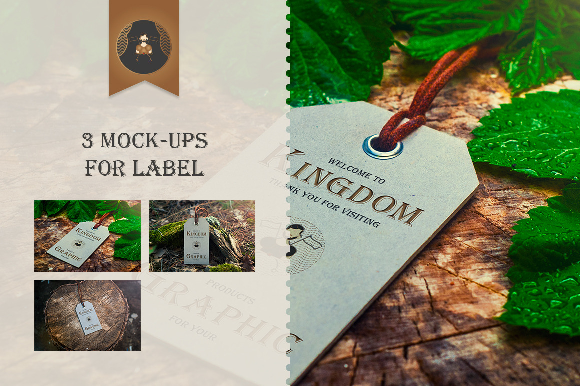 Mock-Up Label Vol.1, an Apparel Mockup by FORM FACTOR | Creative Market