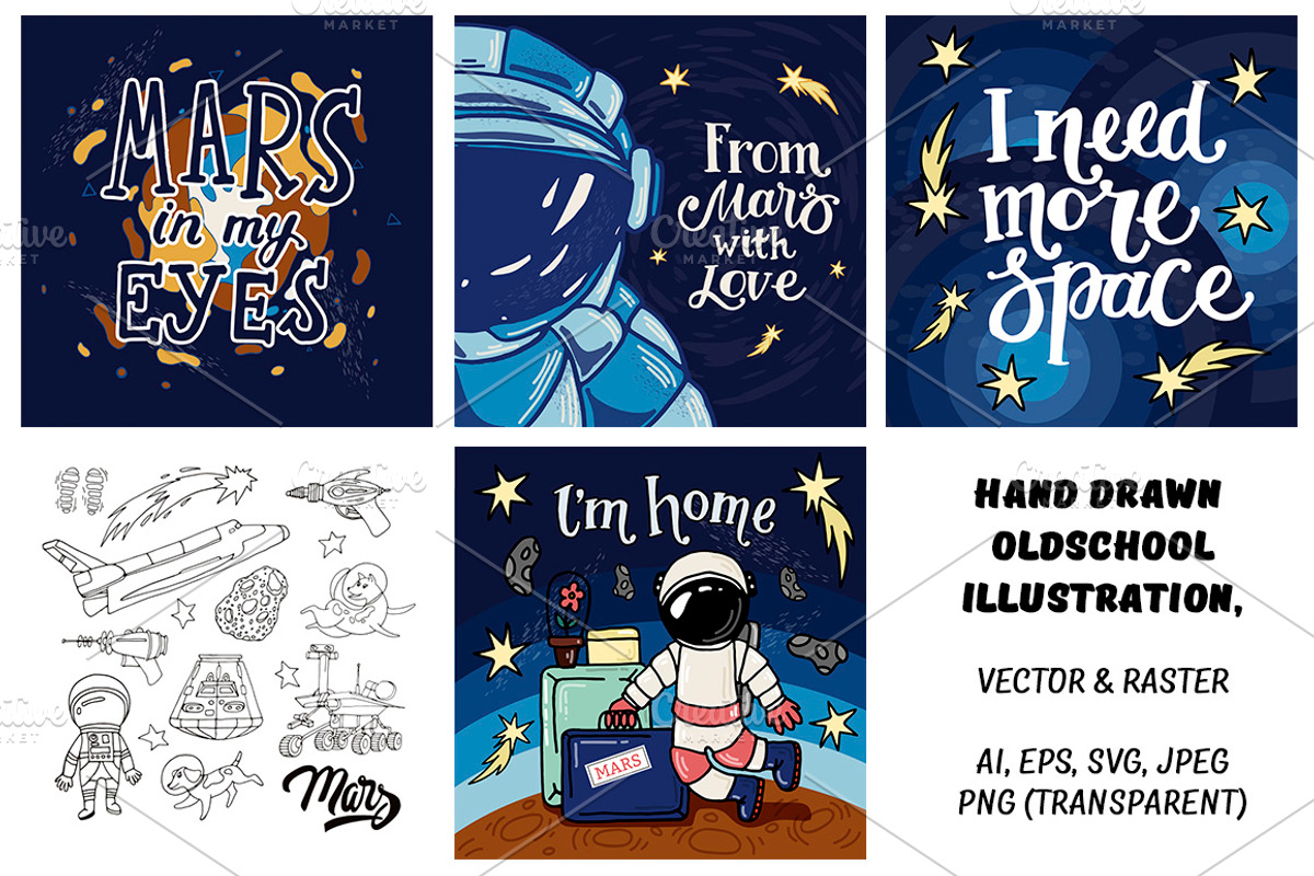 From Mars with love, an Education Illustration by Beauty Drops