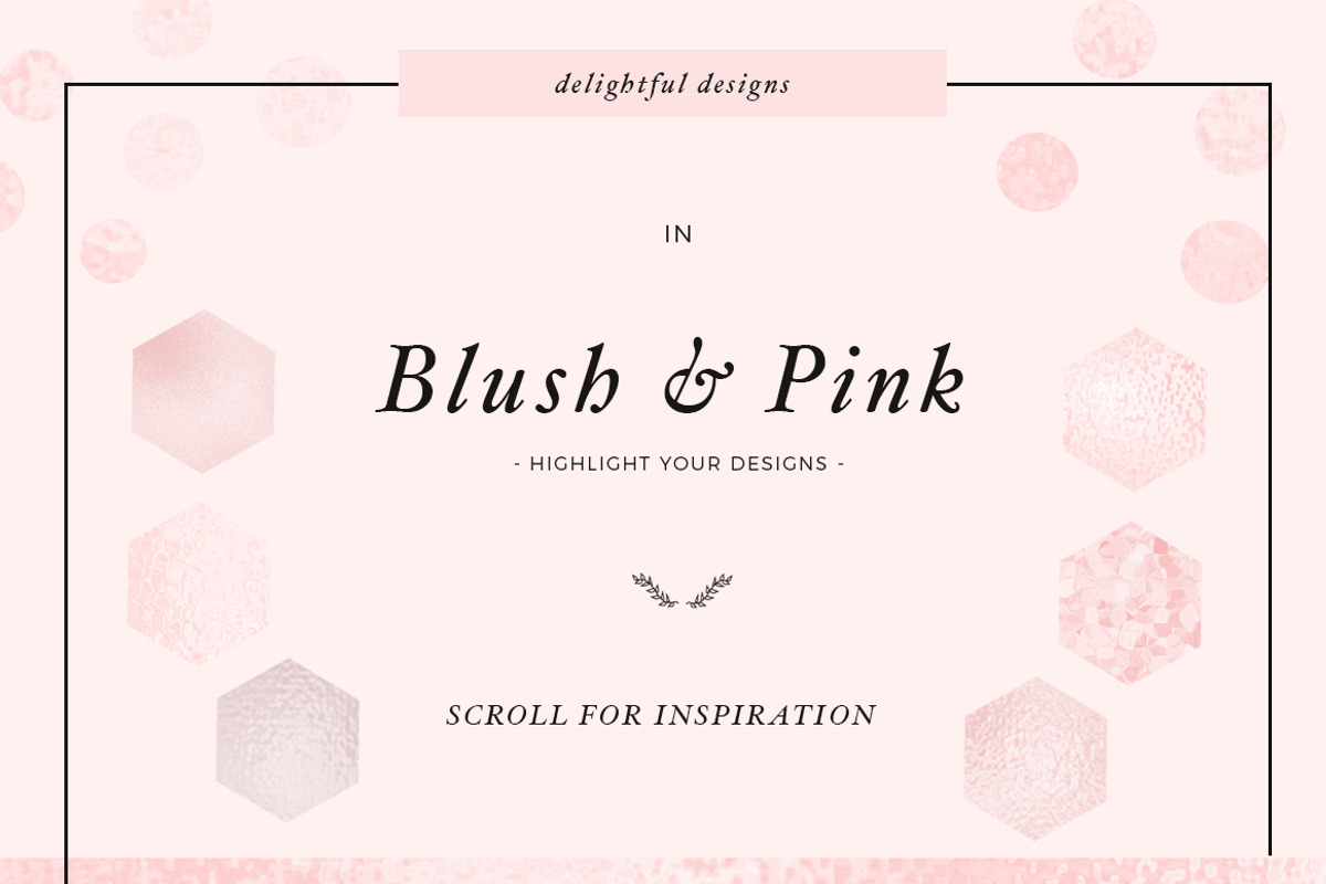 50 Gold & Blush Textures, a Texture Graphic by Laras Wonderland