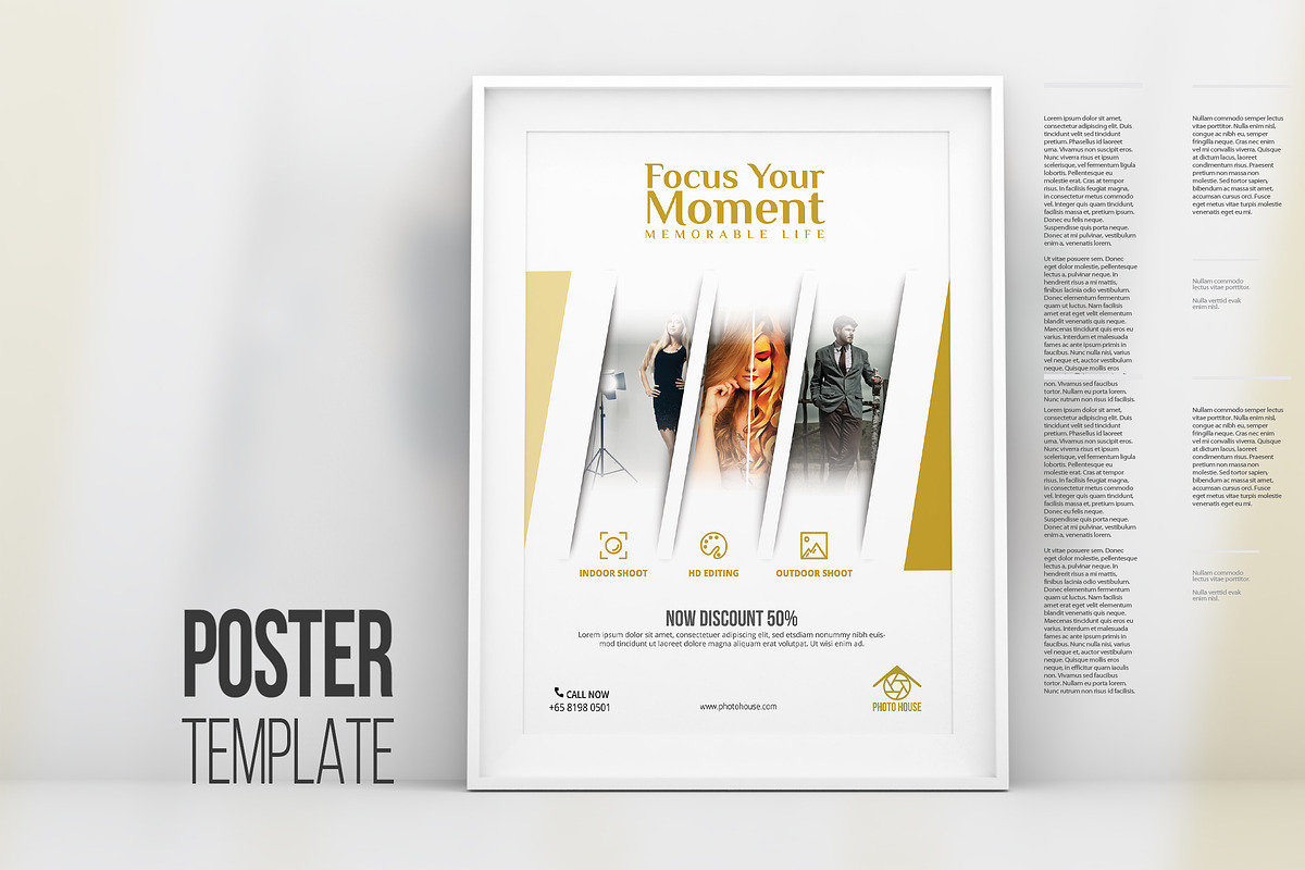 Poster Template, a Flyer Template by artisanHR