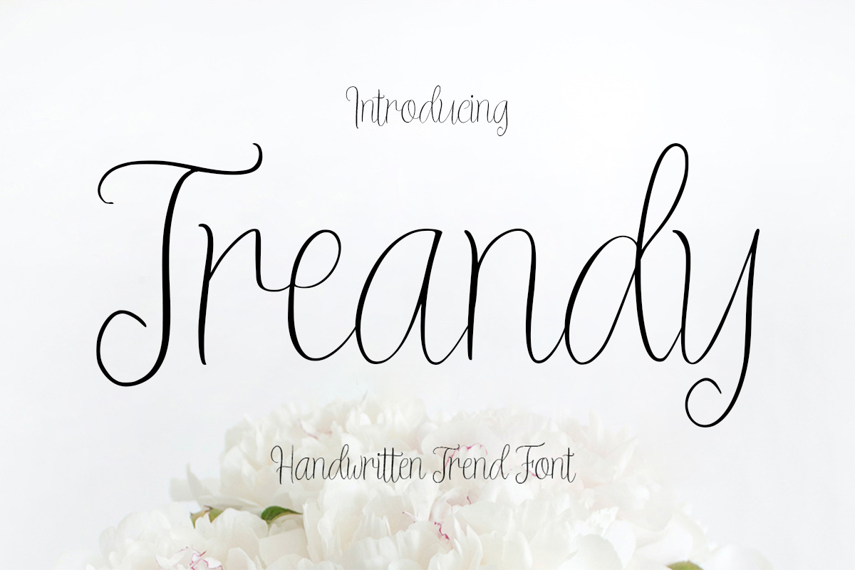 Trendy Script Font