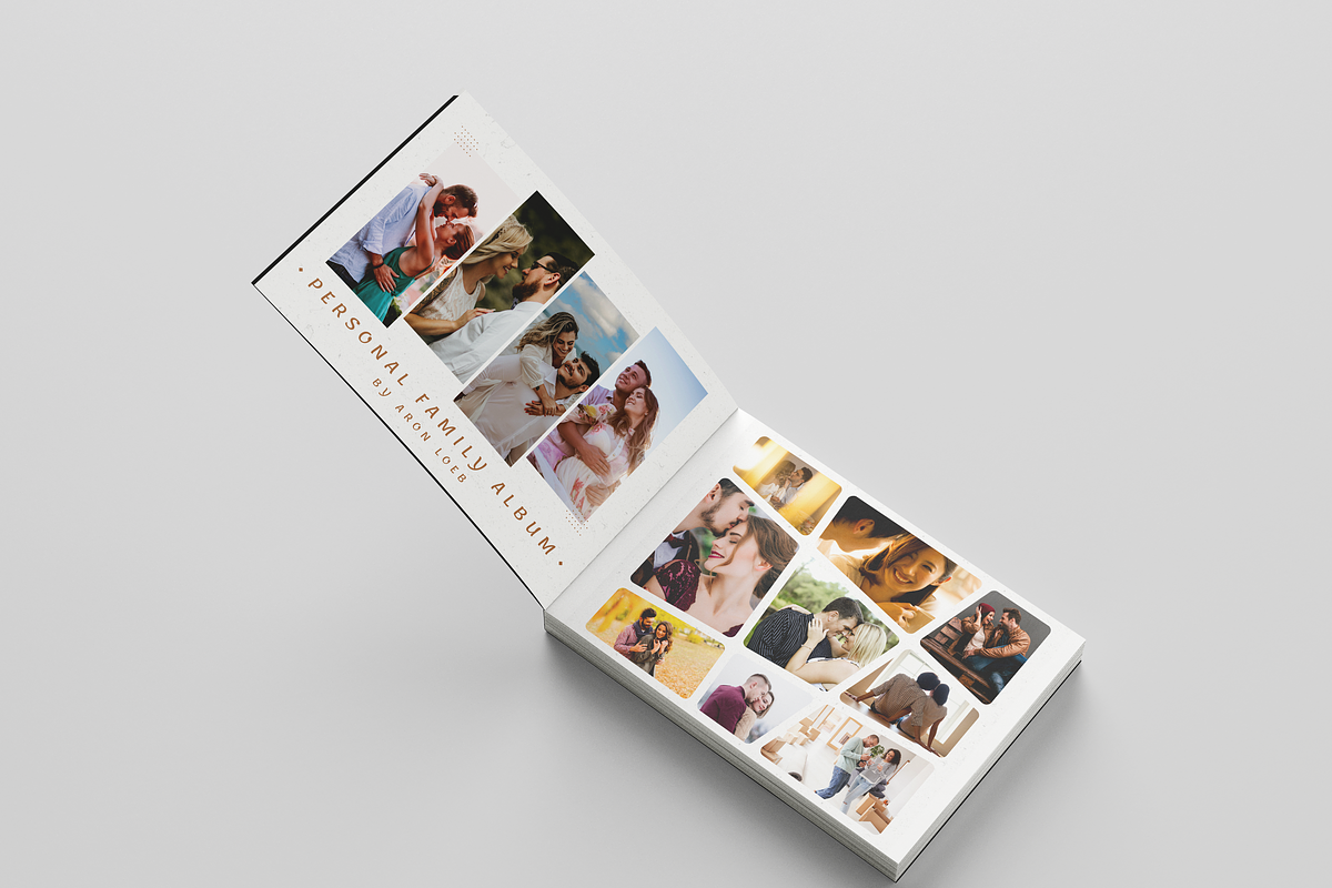 Photography Album Template for Canva, a Magazine Template by Designbudy