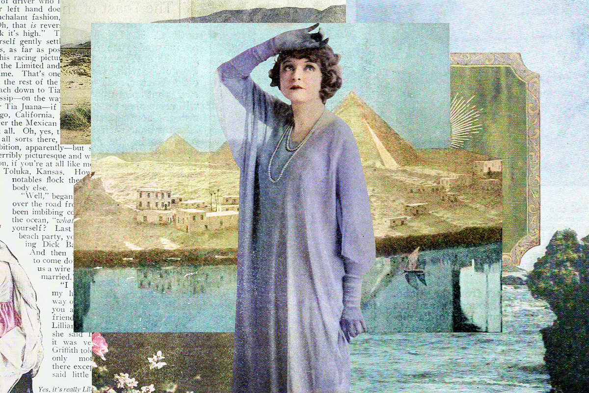 Colorized 1920s Vintage Collage Set, an Object Graphic by Kaleriia