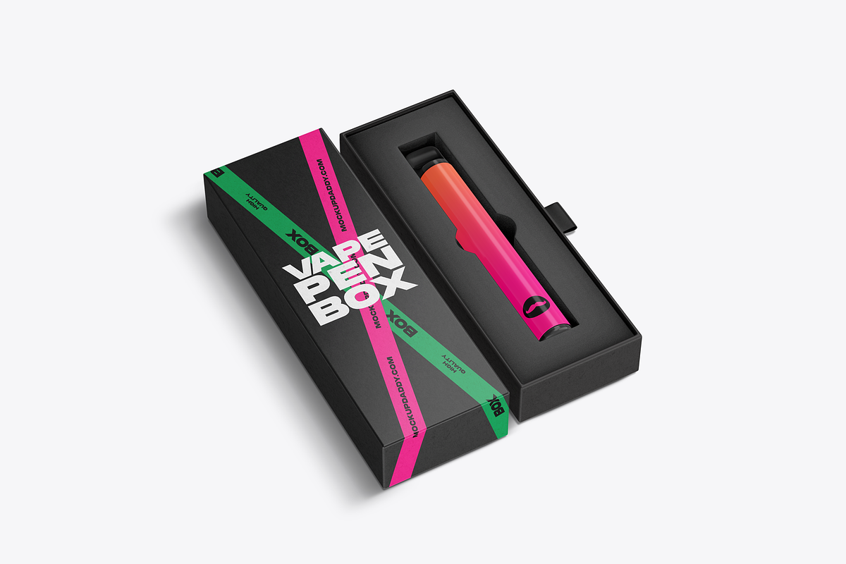 Vape Pen Mockup, a Packaging Mockup by Mockupdaddy