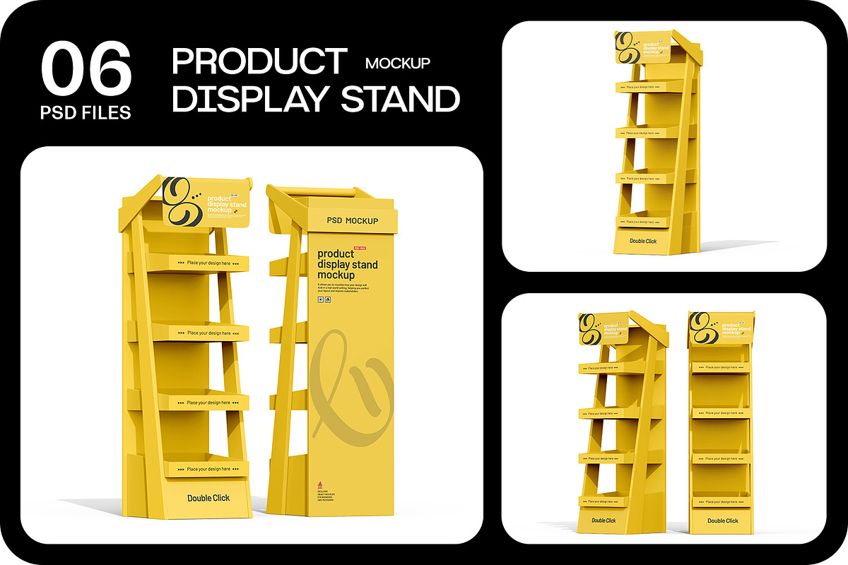 Advertising POS Display Rack Mockup, an Advertising Mockup by Ram Studio