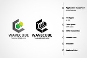 Wave Cube Logo, a Branding & Logo Template by Design_Planet