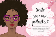 Female Character Creator, a Person Illustration by Patterns and ...