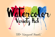 Value Pack | Watercolor Bundle, an Object Graphic by Vintage Opus