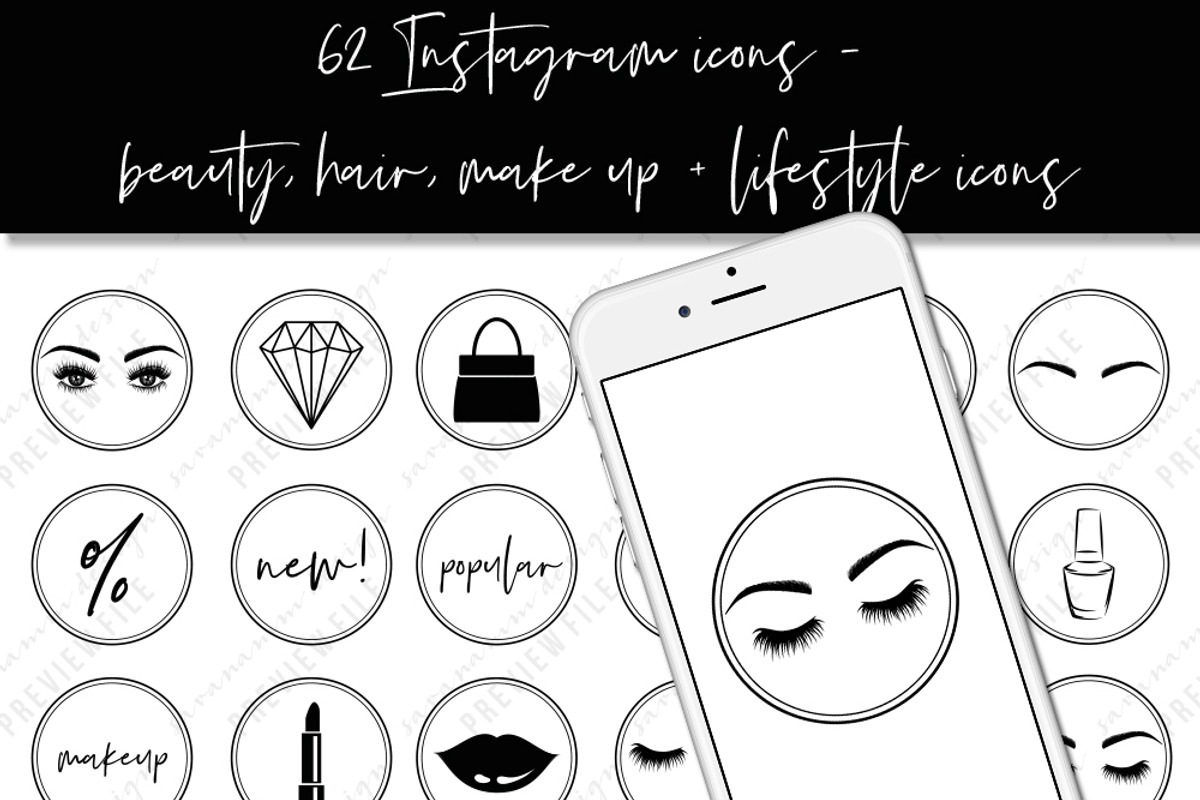 Instagram Story Highlight Icons 006, a Social Media Template by ...