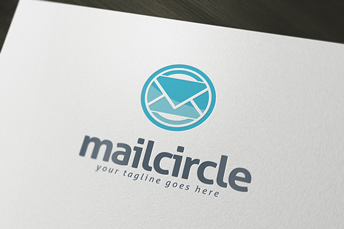 Mail Circle Logo Template, a Branding & Logo Template by PixaSquare