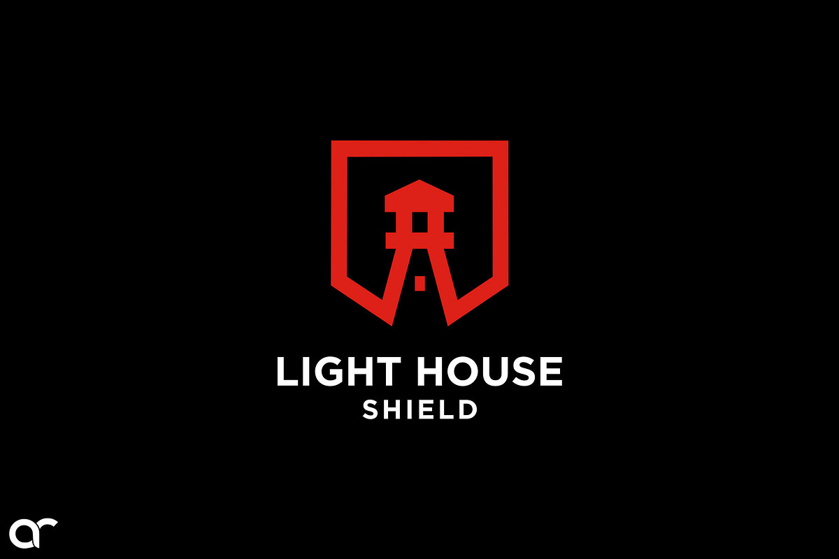Light House Shield Logos, a Branding & Logo Template by zaqart