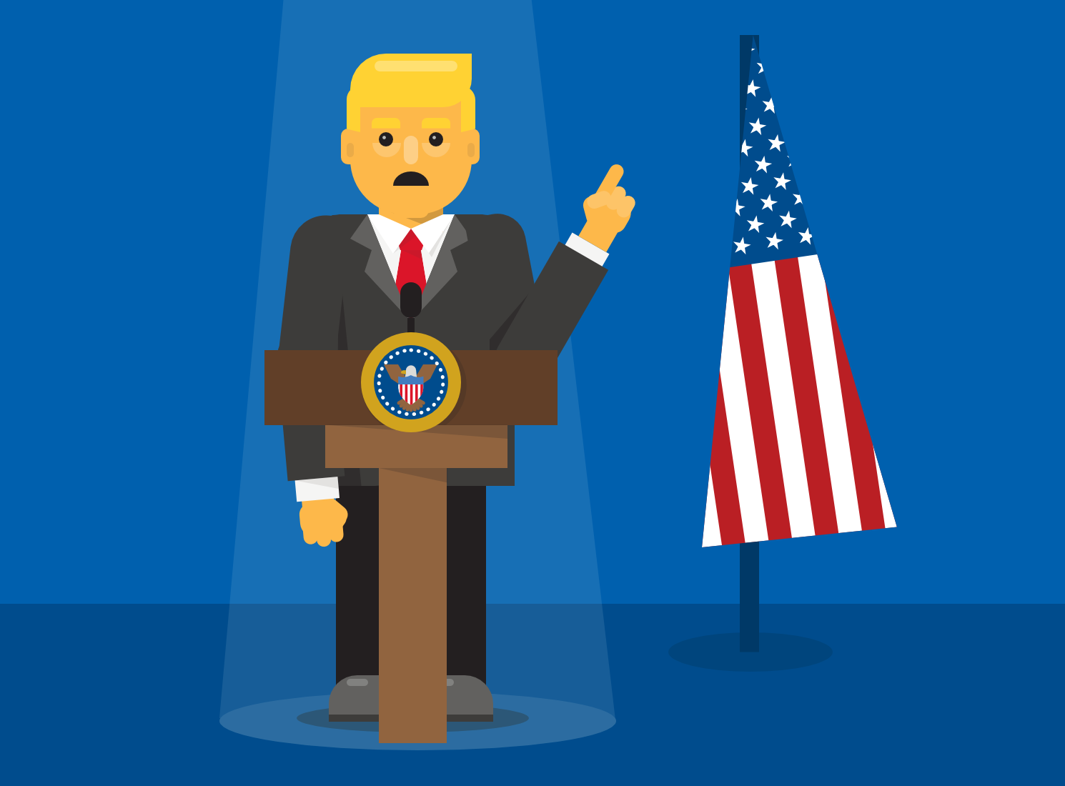 President T, an Illustration by Monolinea