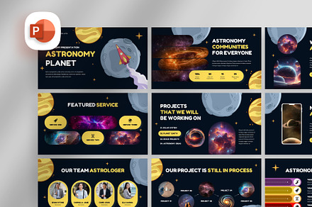 Astronomy PPT | Presentation Templates ~ Creative Market