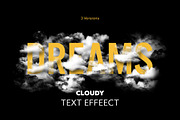 Cloudy Text Effect
