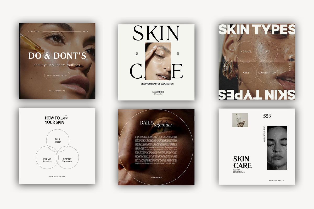 Aesthetic Beauty And Skincare Template