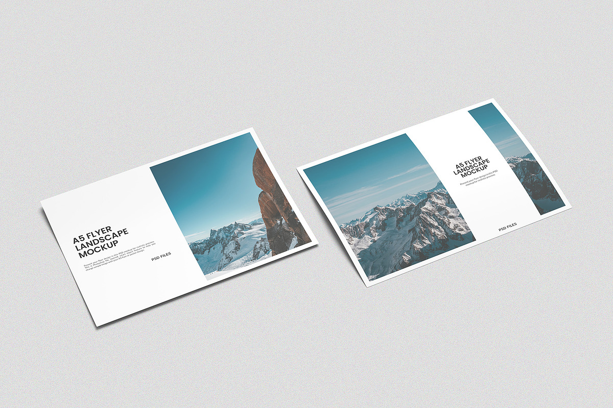 A5 Flyer Mockup Kit