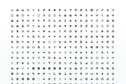 400 Minimal Vector Mini Icons, an Icon by Web Icon Set