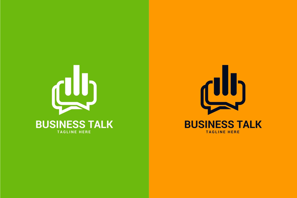 Business Talk Logo, a Branding & Logo Template by PutraCetol Studio ...