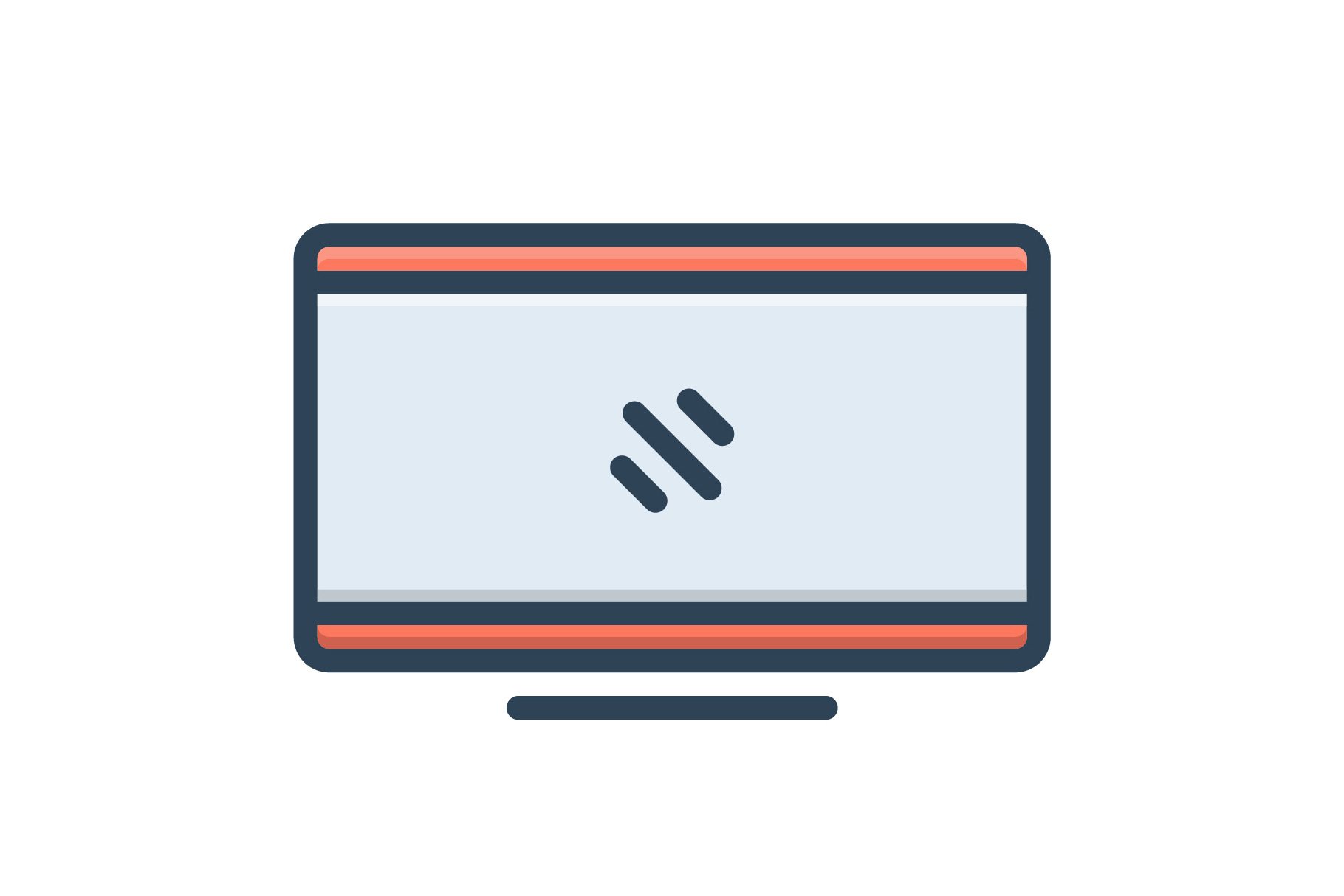 Display monitor icon, an Icon by Creative priyanka