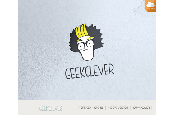 Geek Clever, a Branding & Logo Template by blends.studio