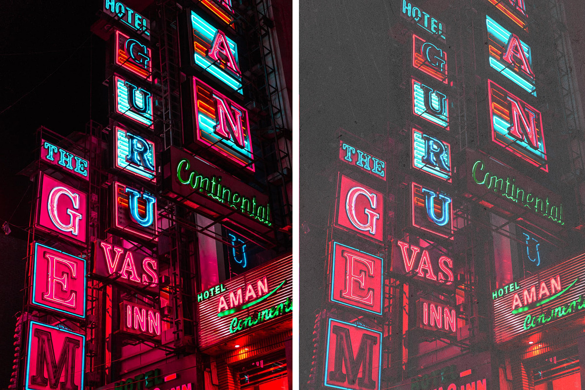 Old Magazine Offset Overlay Textures, a Texture Graphic by Goodies.Buro ...