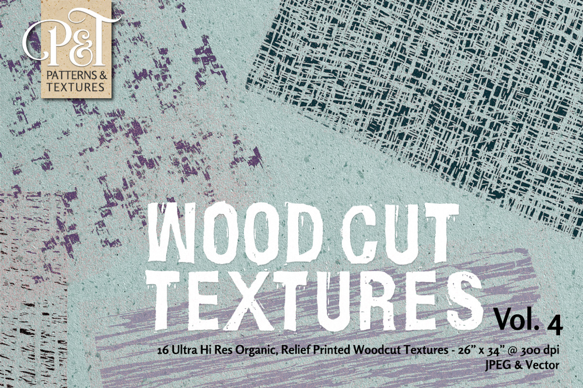 Wood Cut Textures Vol. 4, a Texture Graphic by Patterns & Textures