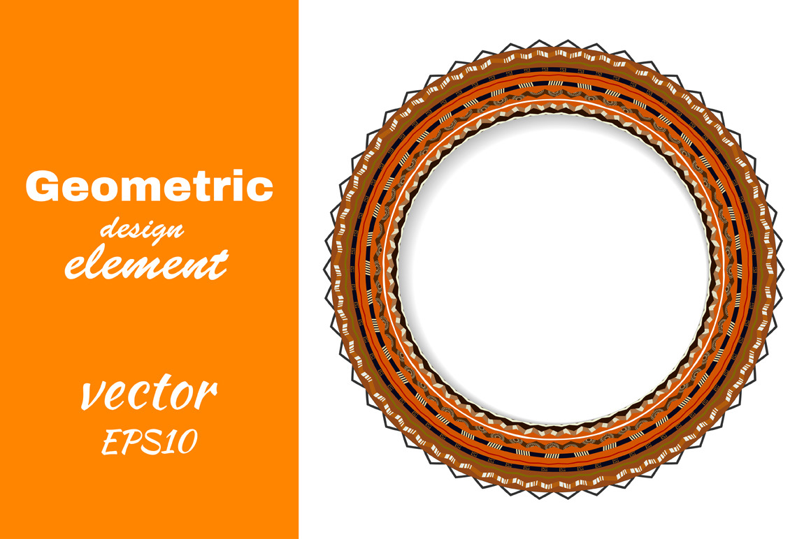 decorative round rosette, a Templates & Theme by Larser