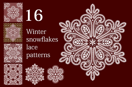 Winter Digital Paper Pack | Graphic Patterns ~ Creative Market