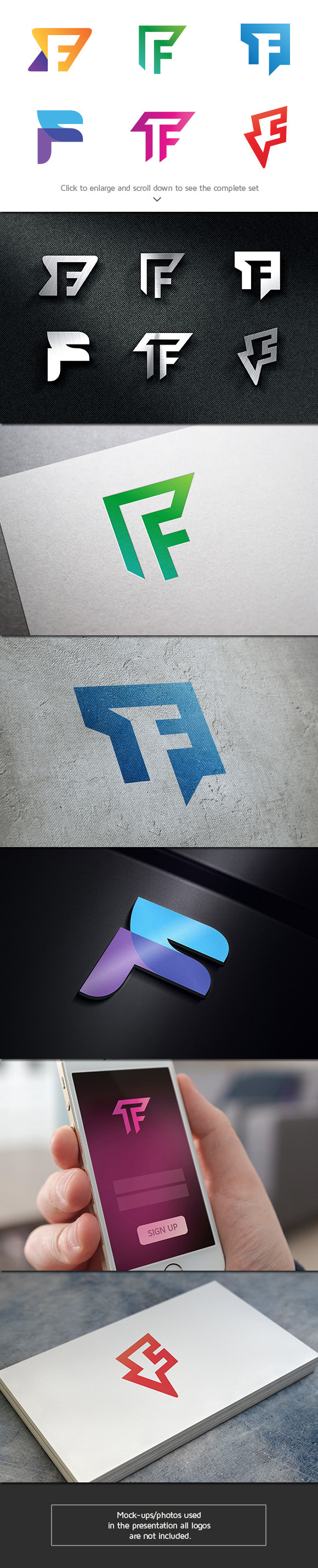 6 Best of Letter F Logos, a Branding & Logo Template by nospacestore