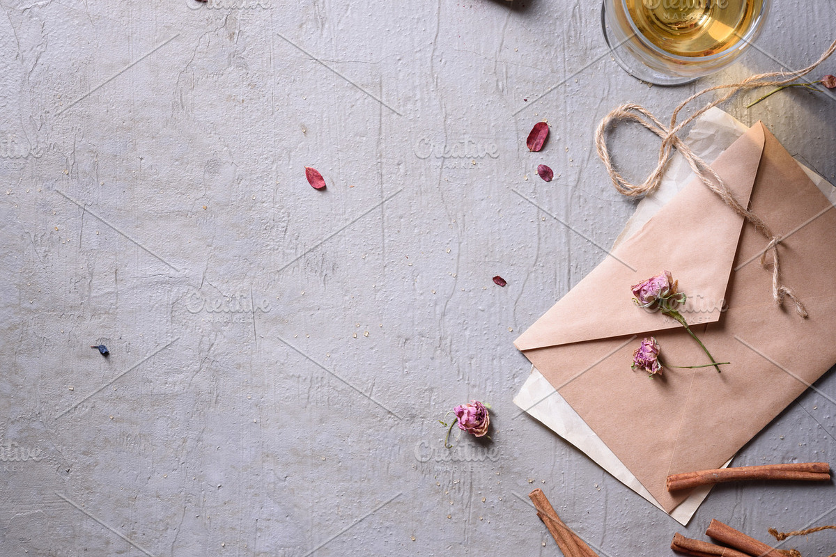 Love letter, romantic background, a Holiday Photo by Iuliia Khaydukova