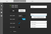 Illustrator Android UI Templates, a Product Mockup by Amir Khella