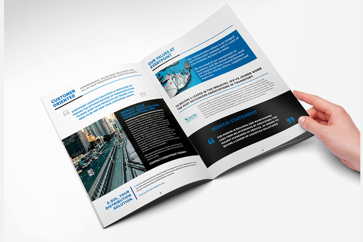 Transportation Brochure Template 30, a Brochure Template by Layout Design