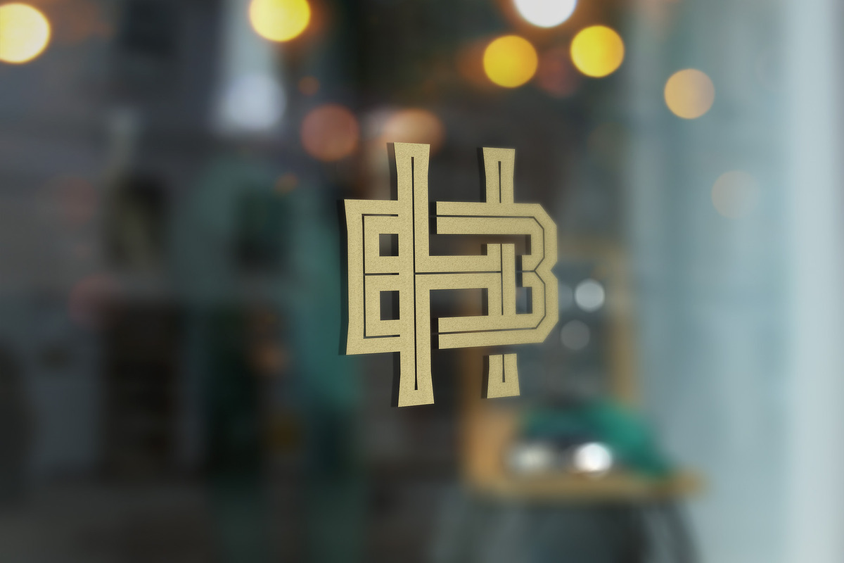 BH HB Monogram Logo, a Branding & Logo Template by Alphabet Agency
