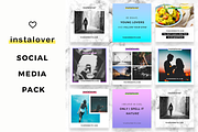 Instalover Instagram SocialMediaPack, a Social Media Template by ...