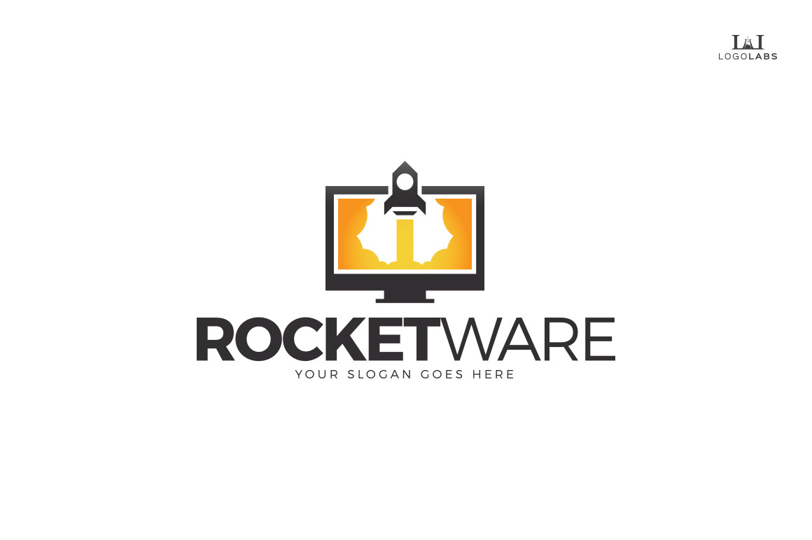 Rocket Ware Logo, a Branding & Logo Template by LogoLabs